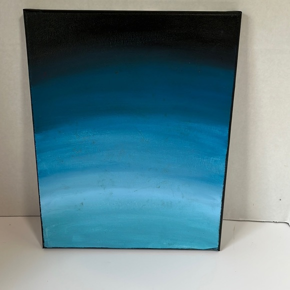 Hand Crafted | Wall Decor | Handpainted Pretty Dark Fading Colors ...